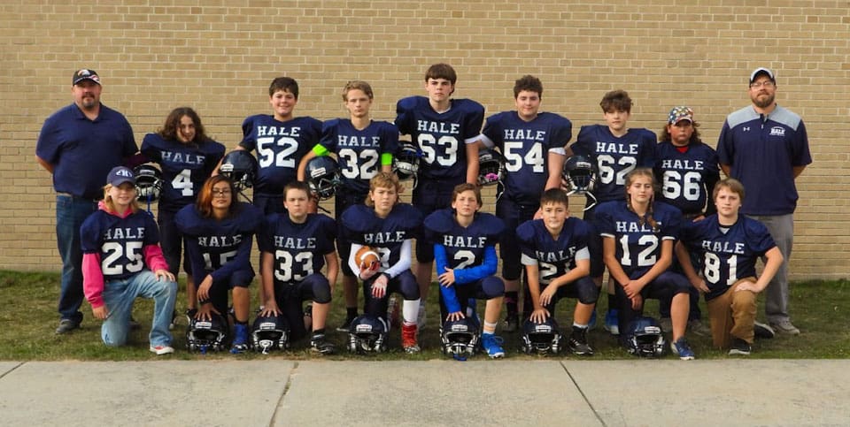 Hale Middle School football recap - upnorthvoice.com