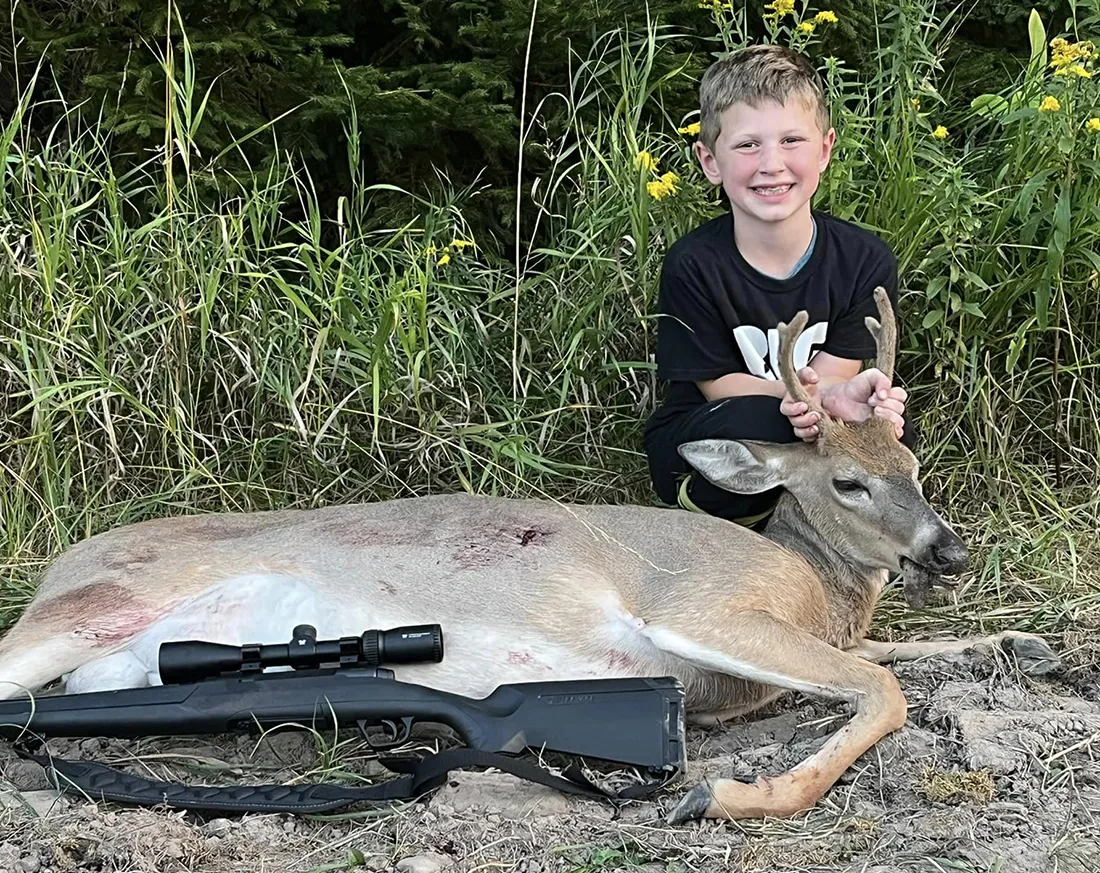 Youth hunter smiles and trophies! - upnorthvoice.com