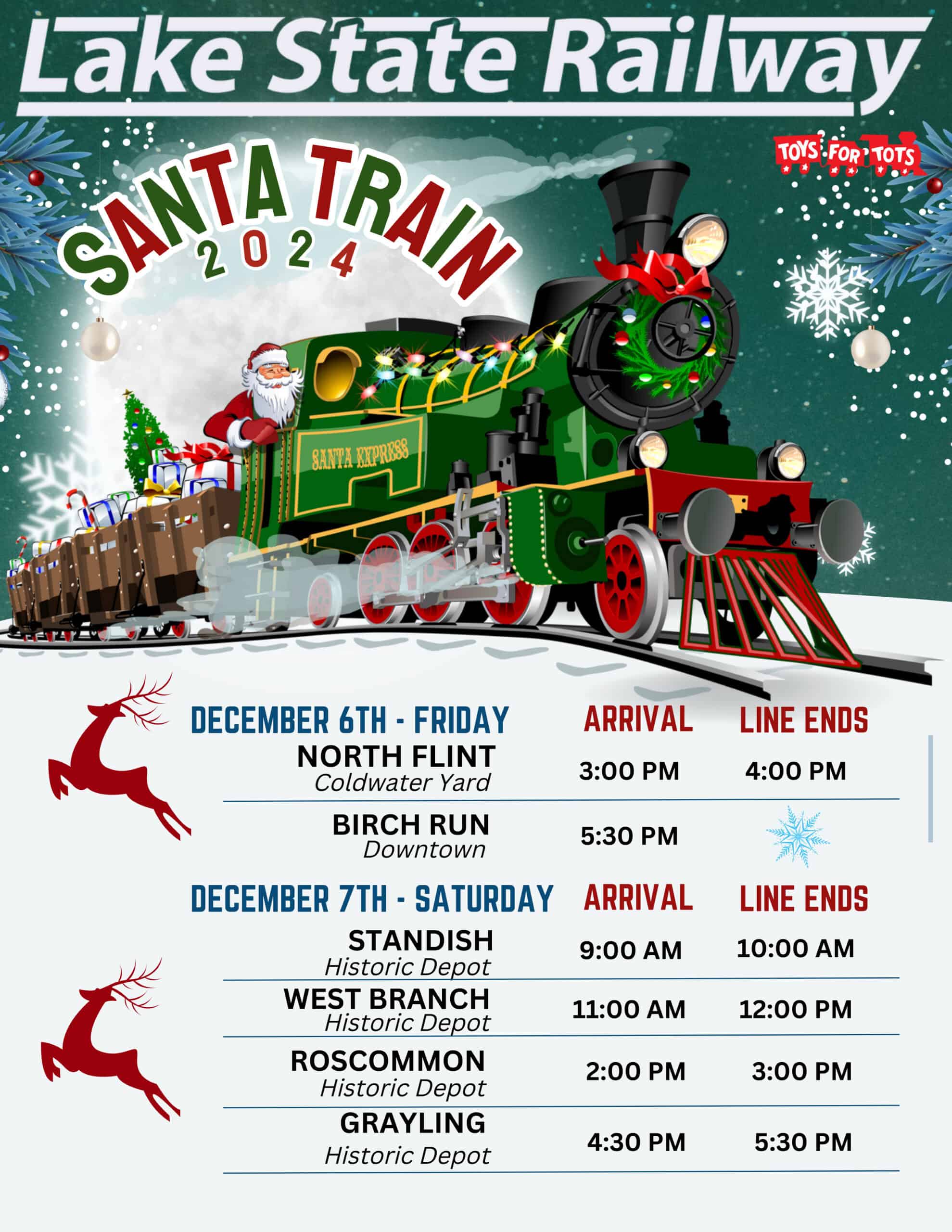 Christmas Train Route CPKC Holiday Train 2024 Schedule And Magic Shows