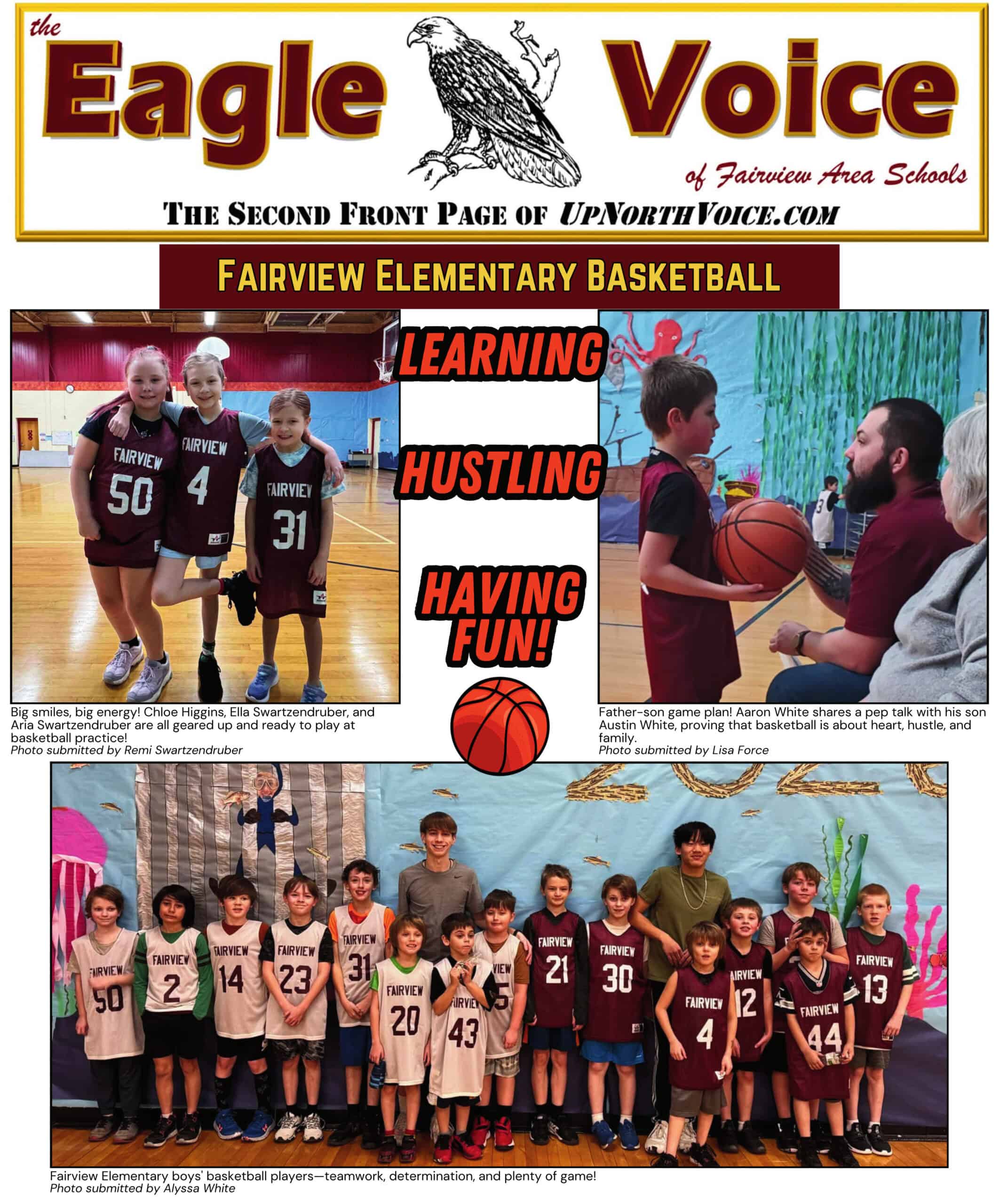Read up on Fairview schools with the Eagle Voice - upnorthvoice.com