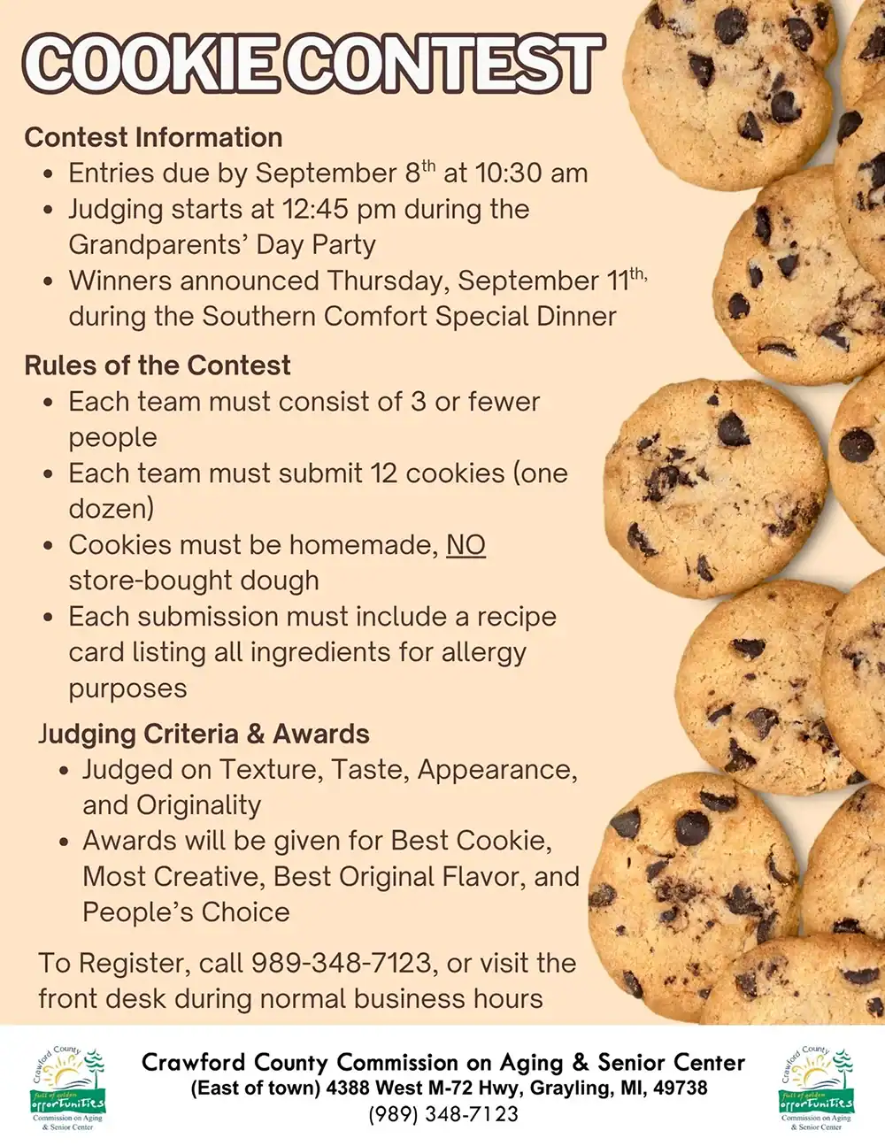 Are your cookies the BEST? - upnorthvoice.com