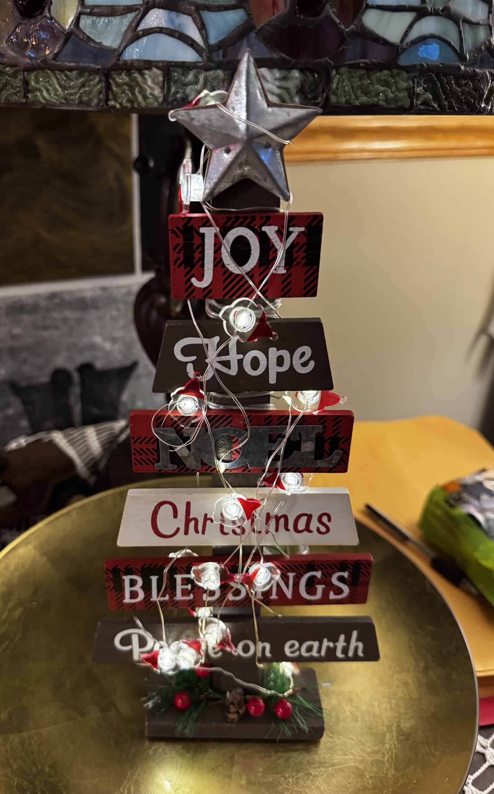 It’s just a dollar store Christmas tree. - upnorthvoice.com